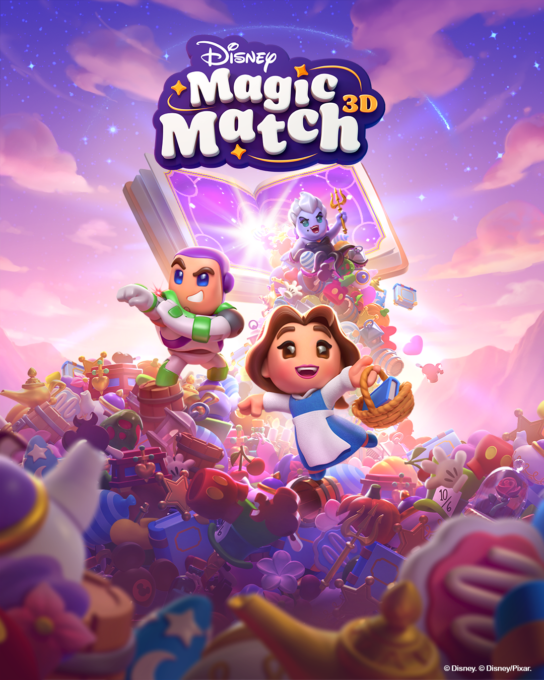Disney Magic Match 3D Facebook Ads | AdScan.ai | AdScan.ai